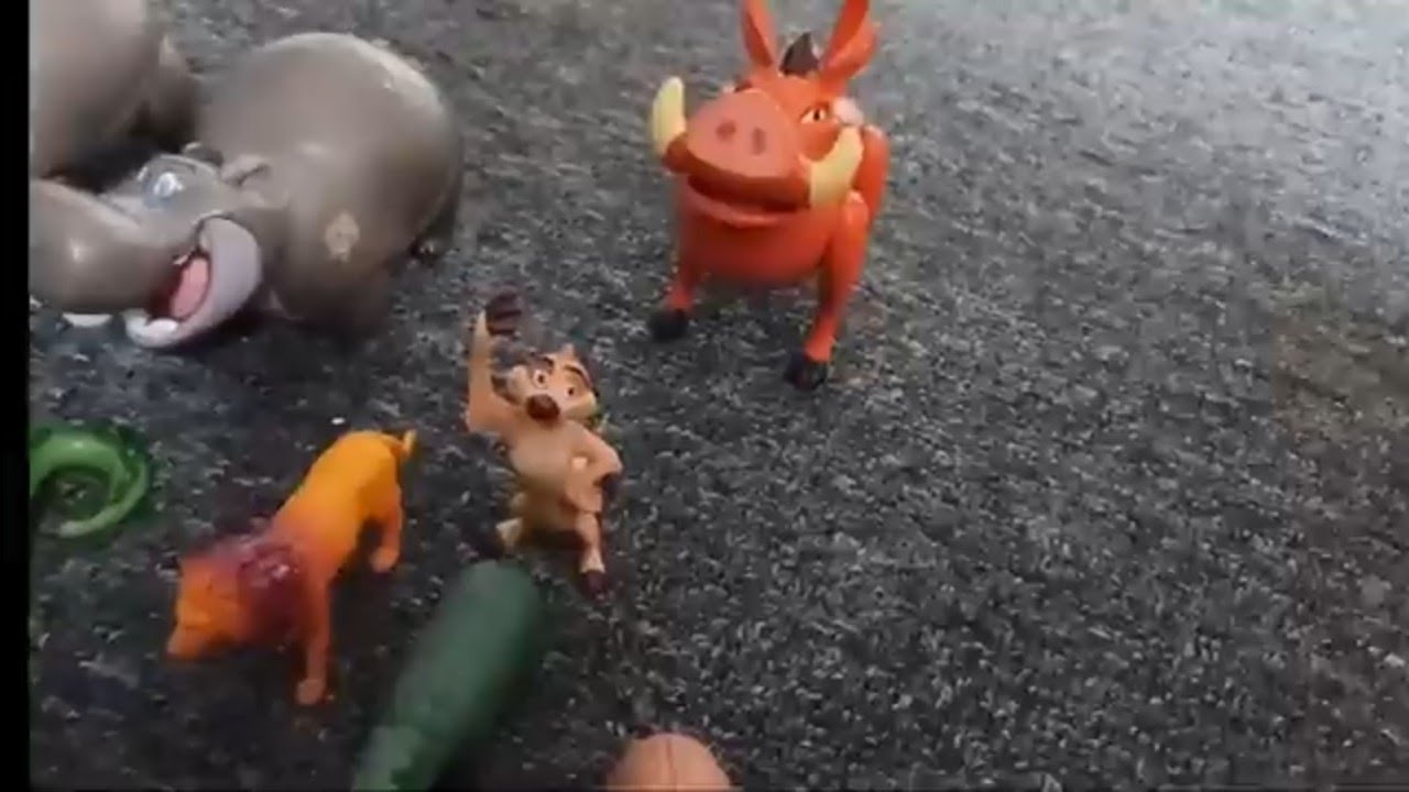 The Lion King 1½ ( 3 ) Pumbaa Farts With My Figures ! Please See The ...