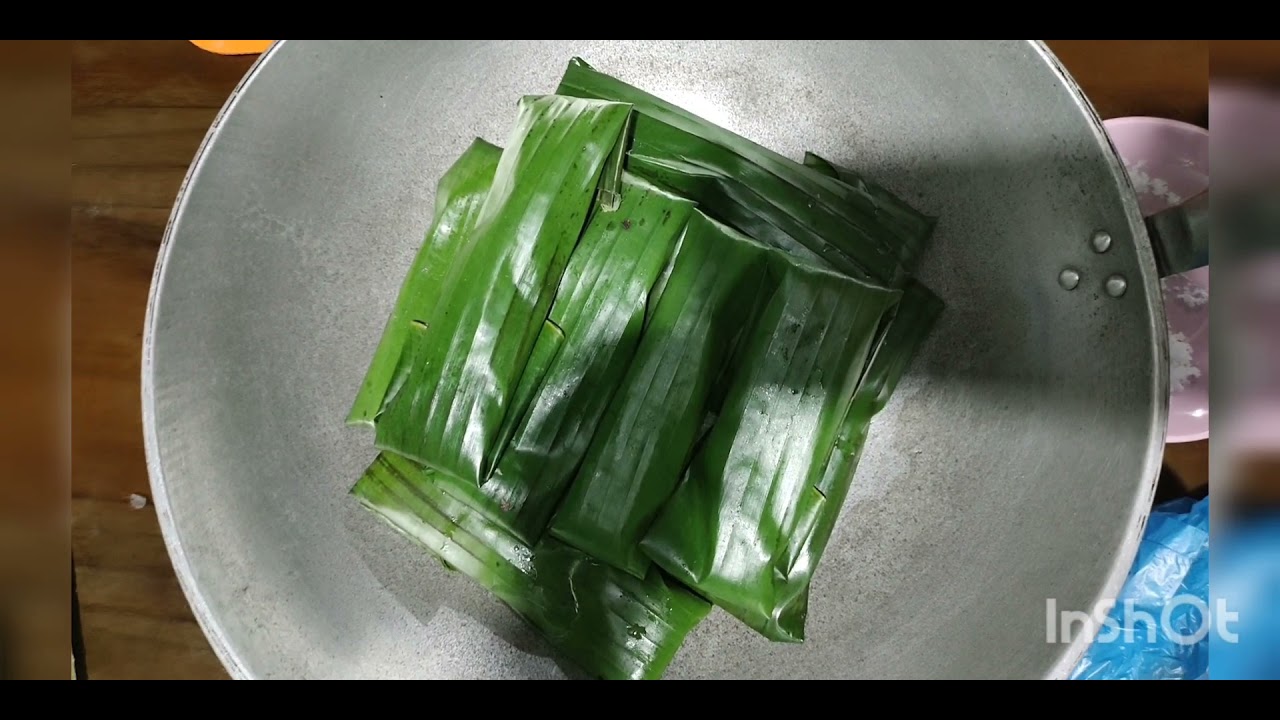 Steamed Ipon /goby fish in banana leaves - YouTube