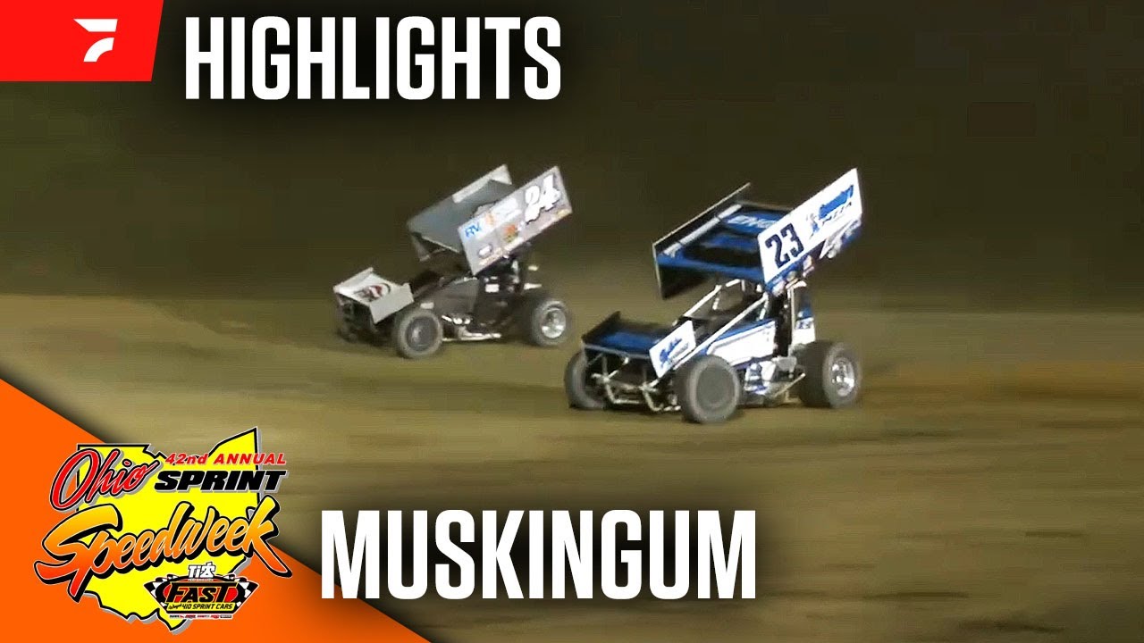 Ohio Sprint Speedweek at Muskingum County Speedway 6/13/24 | Highlights ...