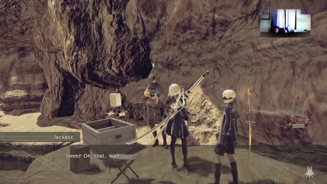 Carter Plays Nier: Automata EP02 Gathering Intel From The Resistance ...
