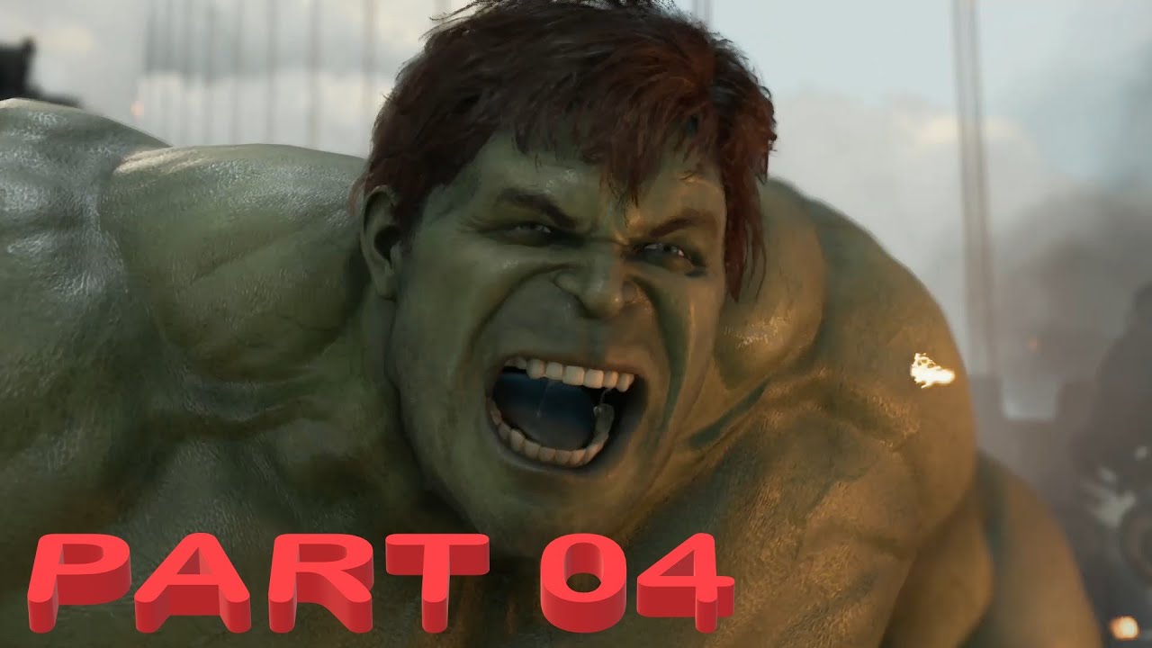 MARVEL'S AVENGERS 04 WALK THROUGH - RUN AWAY - YouTube