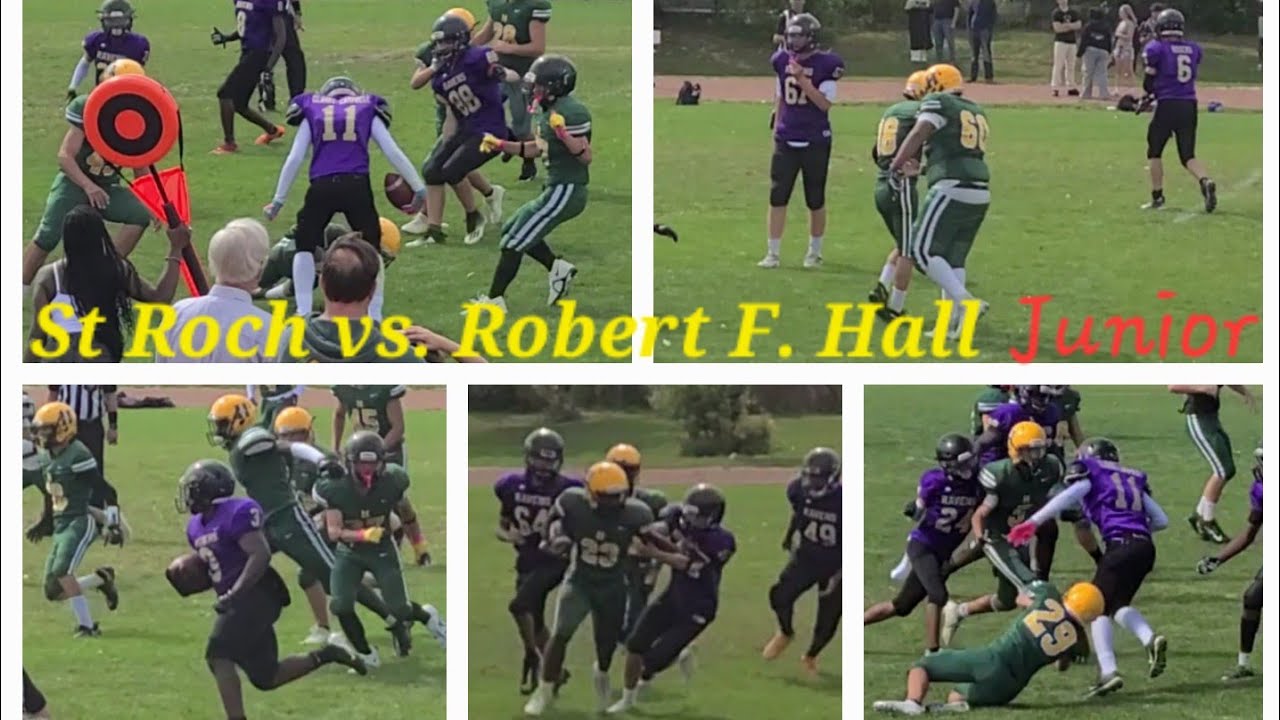 St. Roch vs. Robert F. Hall | ROPSSAA Junior Boys Football | September ...