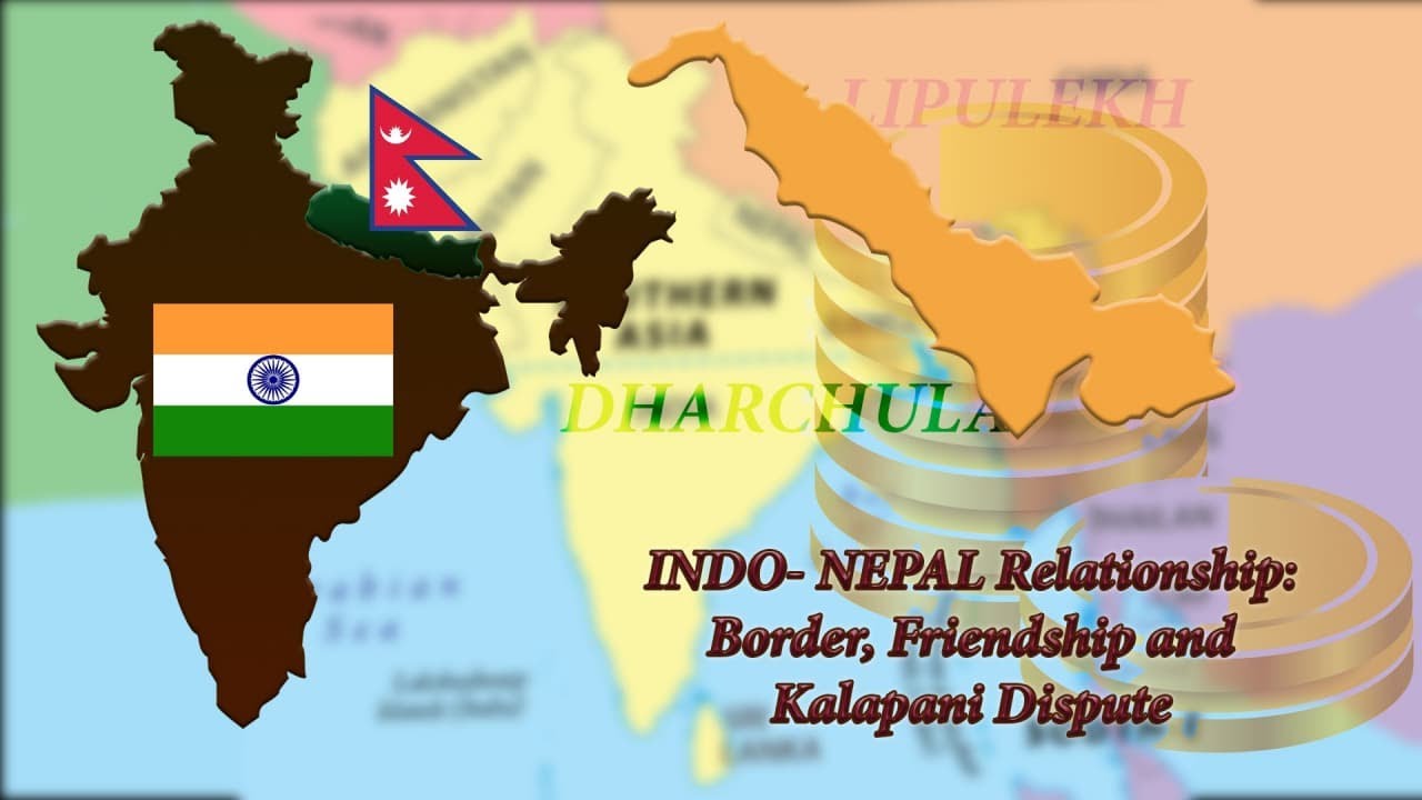 Indo- Nepal Border #Kalapani #Lipulekh Indo-Nepal Border dispute #India ...
