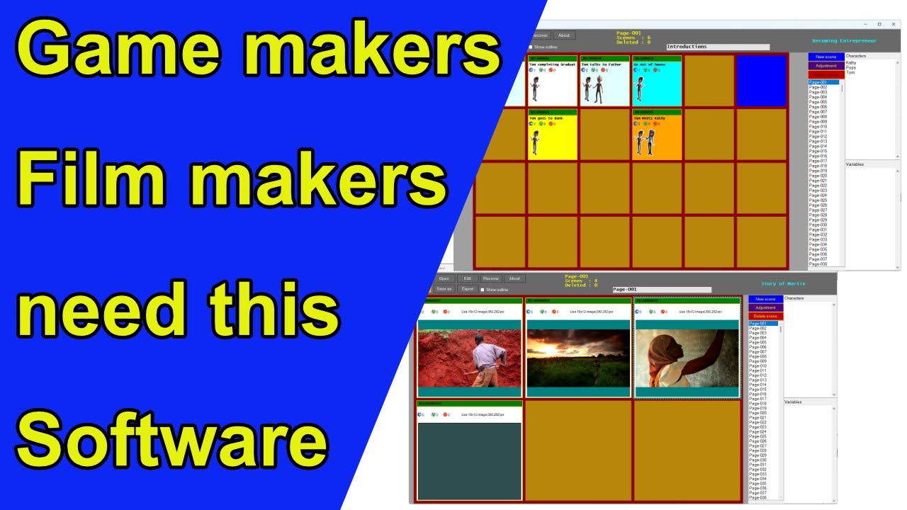 Story boarding made easy - Digital Story Board - YouTube