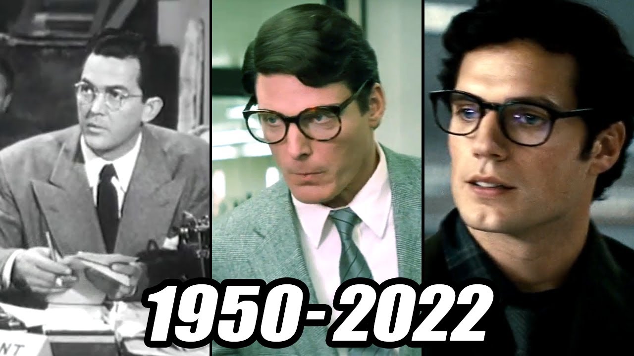 Evolution of Clark Kent | 1950-2022 | Superman movies - YouTube