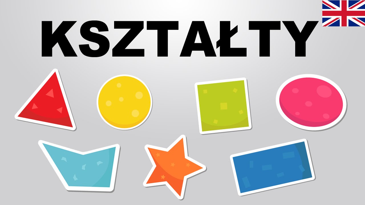 Learn Polish Vocabulary - Shapes (Kształty) - YouTube