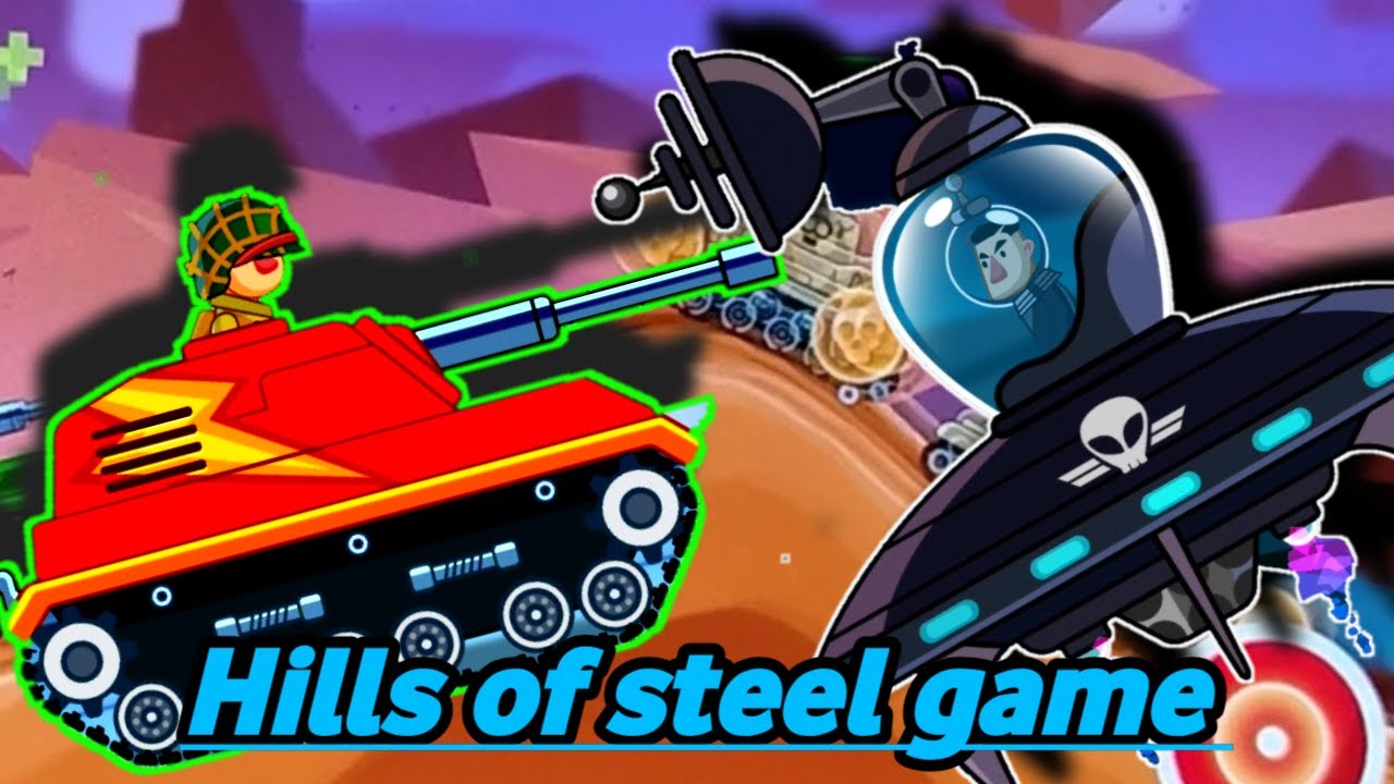 Hills of steel Desert assault map play//Titan tank vs all boss tank ...