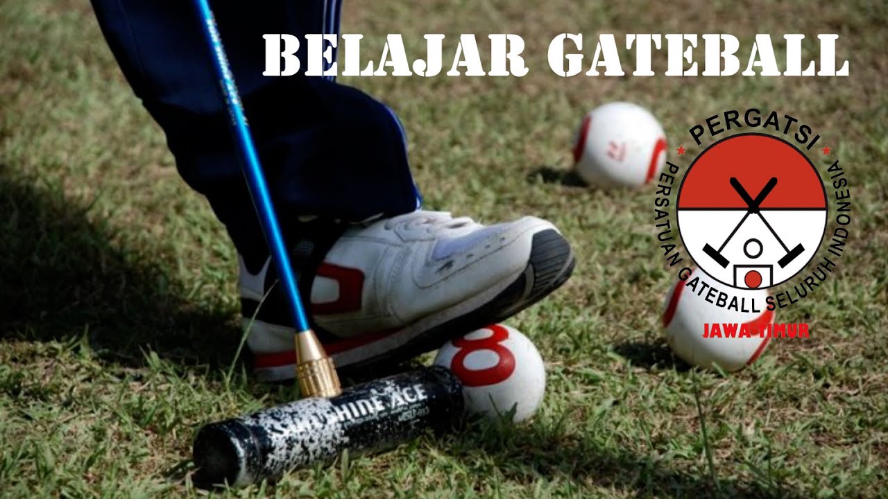 Belajar GATEBALL - Teknik dasar bermain gateball - YouTube