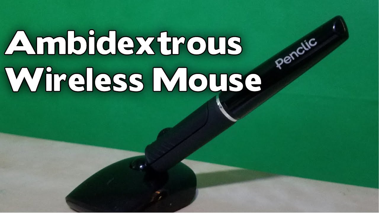 Penclic R3 ambidextrous wireless mouse [REVIEW] - YouTube