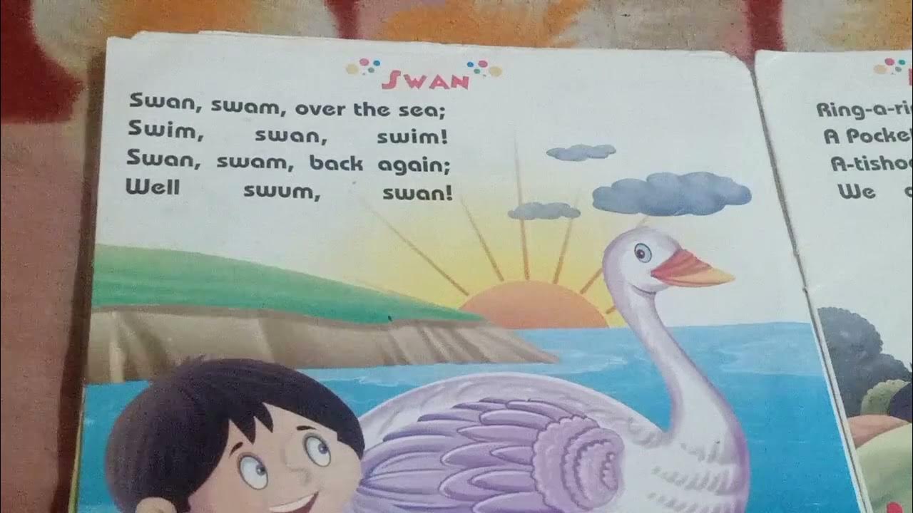 swan 🦢 || swan swan over the sea || swan poem|| pahadi bacche - YouTube