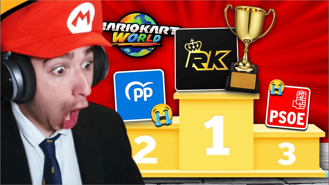 Así llegó RK a la FINAL del MUNDO en Mario Kart World - YouTube