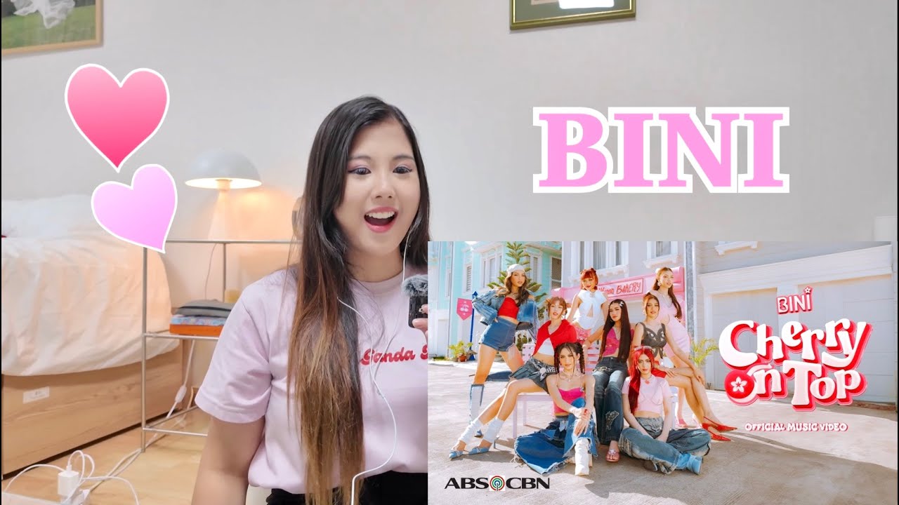 BINI | 'Cherry On Top' Official Music Video (Reaction Video) - YouTube