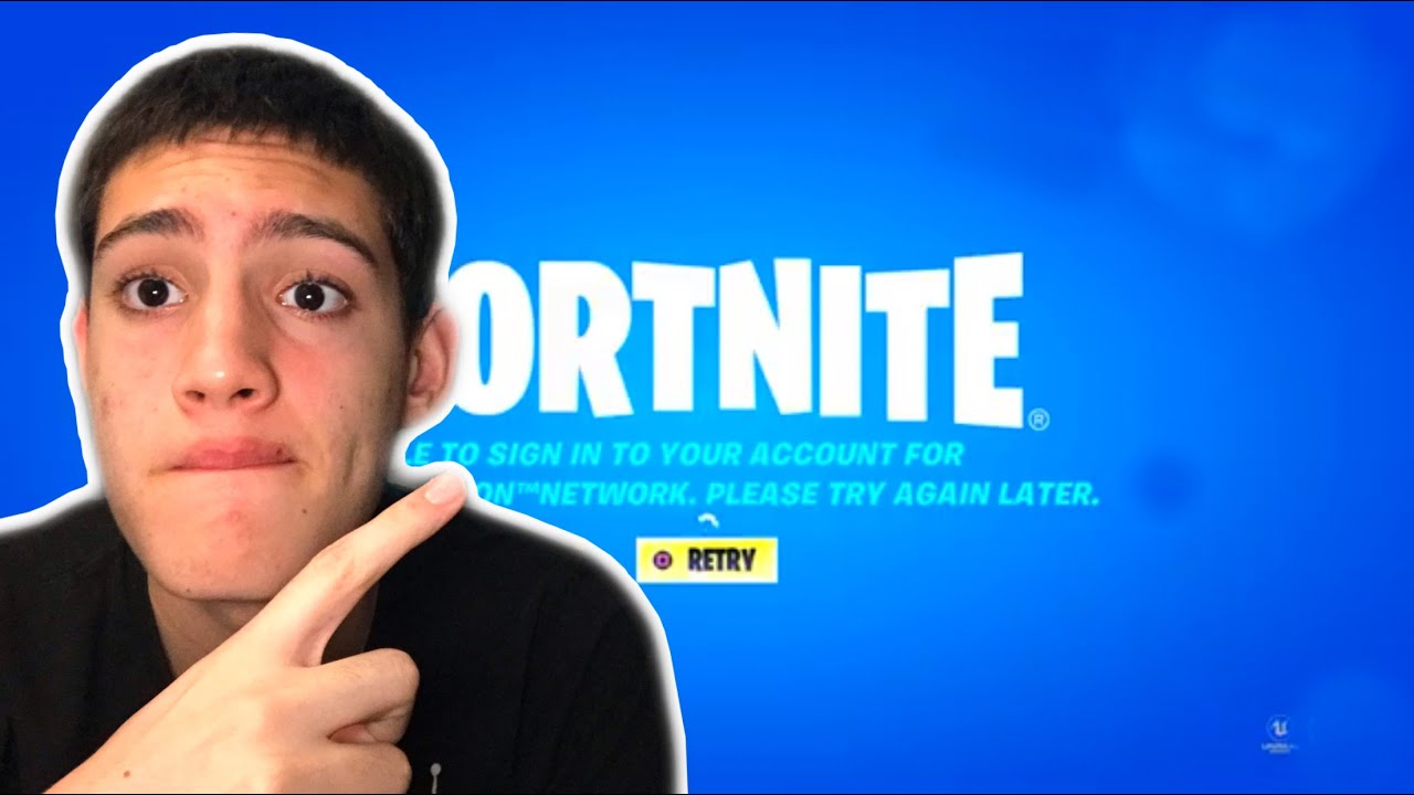 Fortnite going under maintenance Playstation Network - YouTube