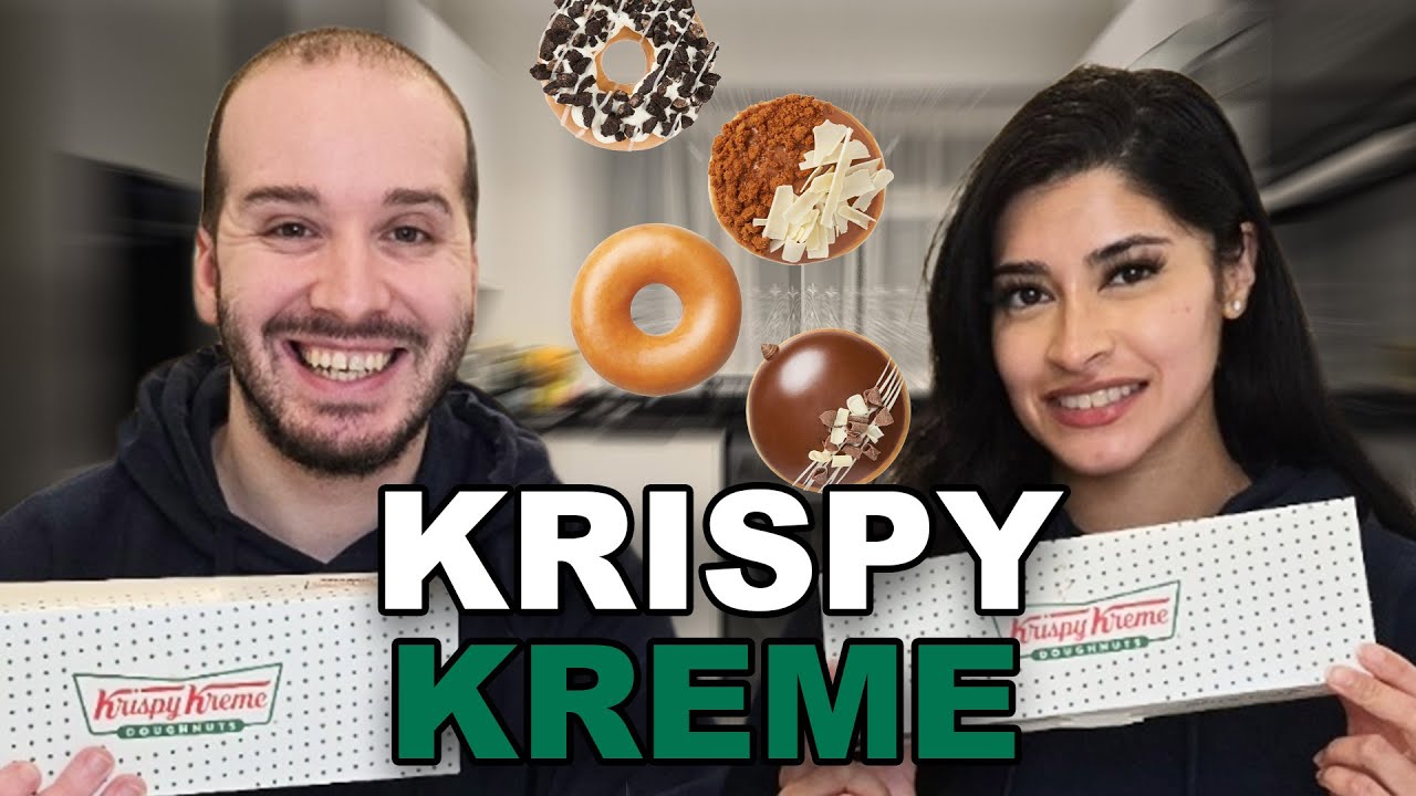 Brits Try Krispy Kreme For The First Time! - YouTube