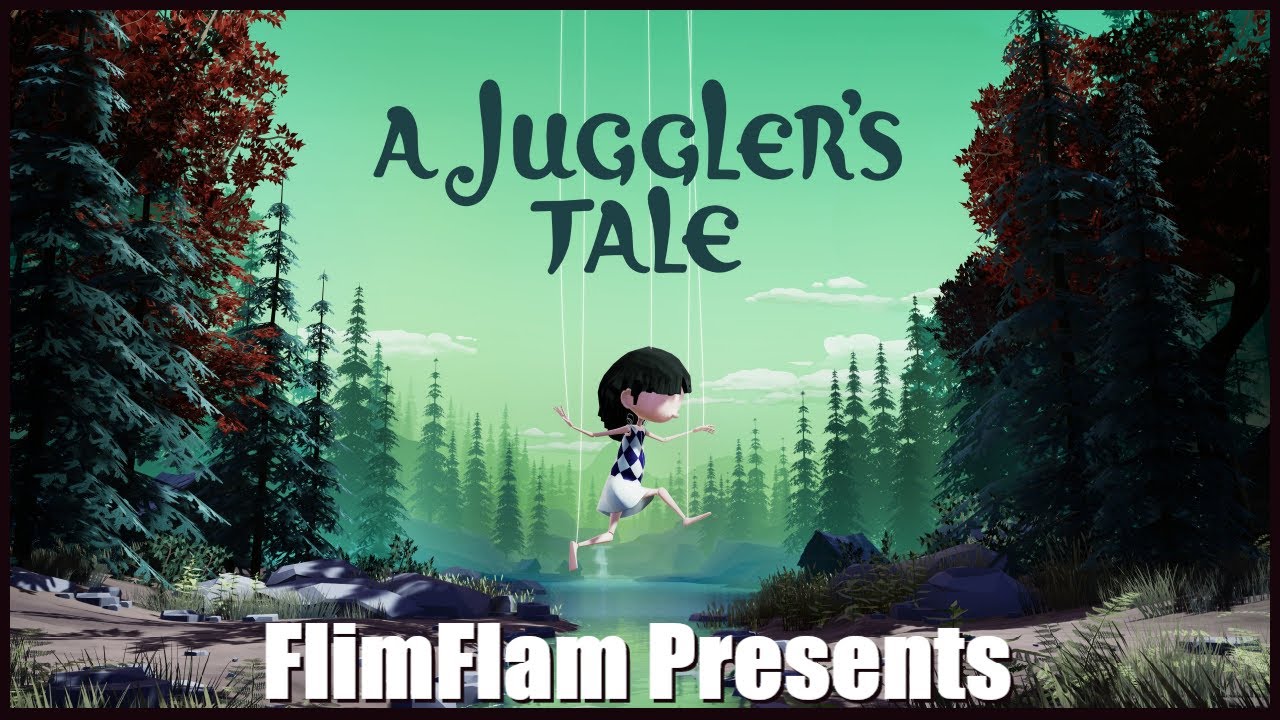 Abby The String Puppet! A Juggler's Tale Havin' A Bash! - YouTube