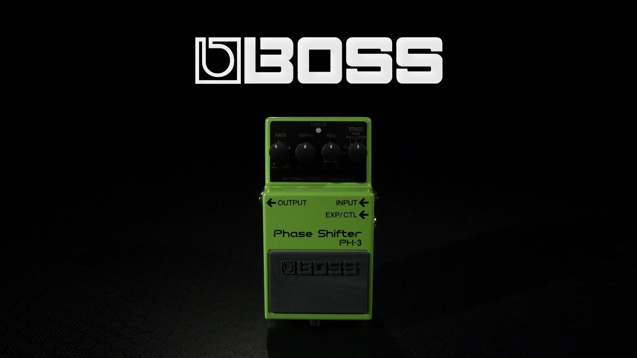 Boss PH-3 Phase Shifter Guitar Effects Pedal | Gear4music demo - YouTube