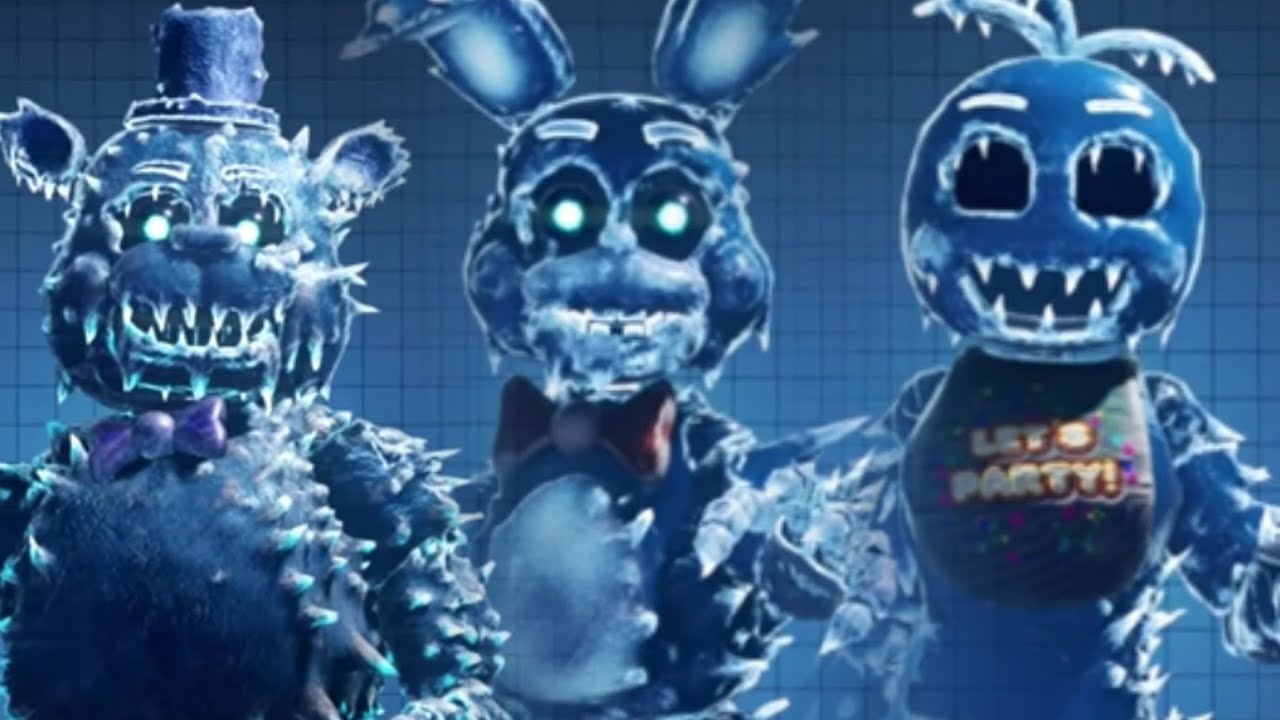 Vozes dos Black Ice Toy animatronics | FNAF AR - YouTube