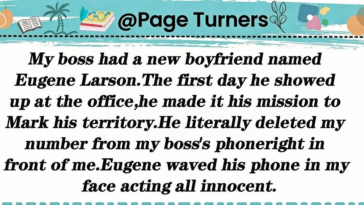 My boss had a new boyfriend named Eugene Larson. - YouTube