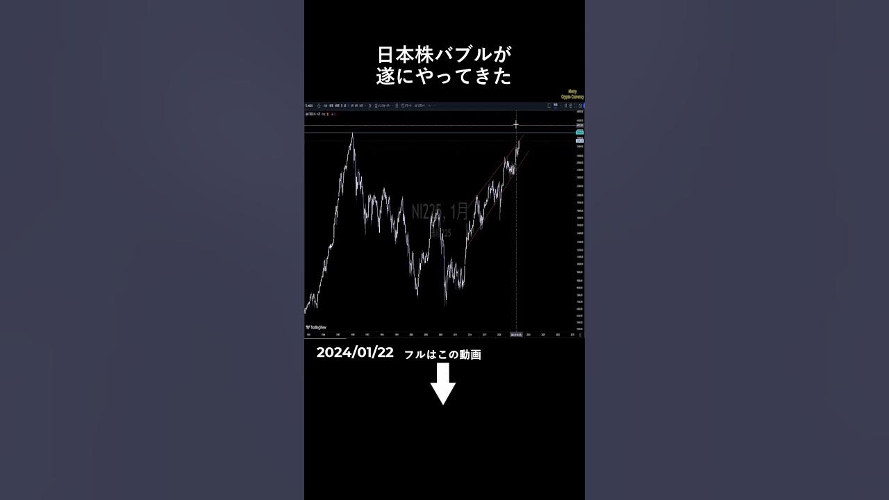 日本株バブル遂に到来【日経平均】 投資 新nisa Youtube