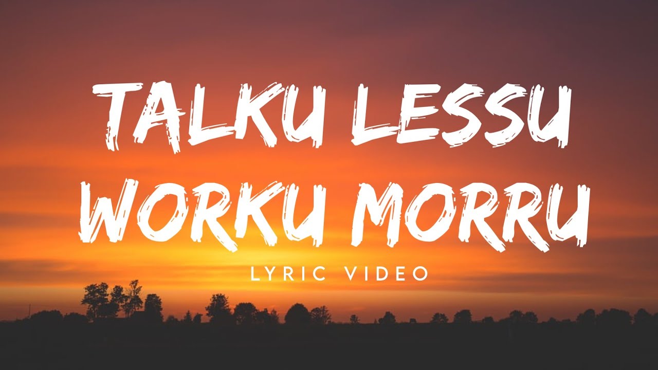 Talku lessu worku moreu lyric video | Murungakkai chips | Sony music ...