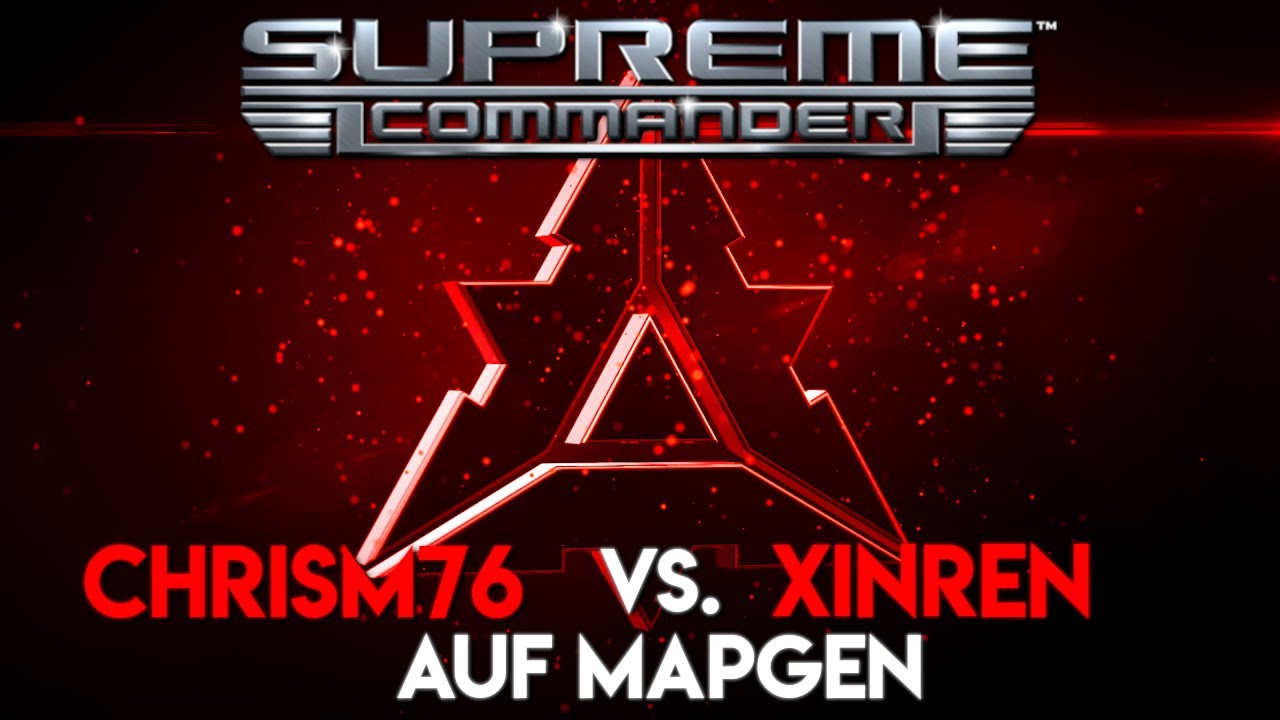Supreme Commander Duell #003 - ChrisM76 vs. XinRen auf Neroxis-Mapgen - YouTube