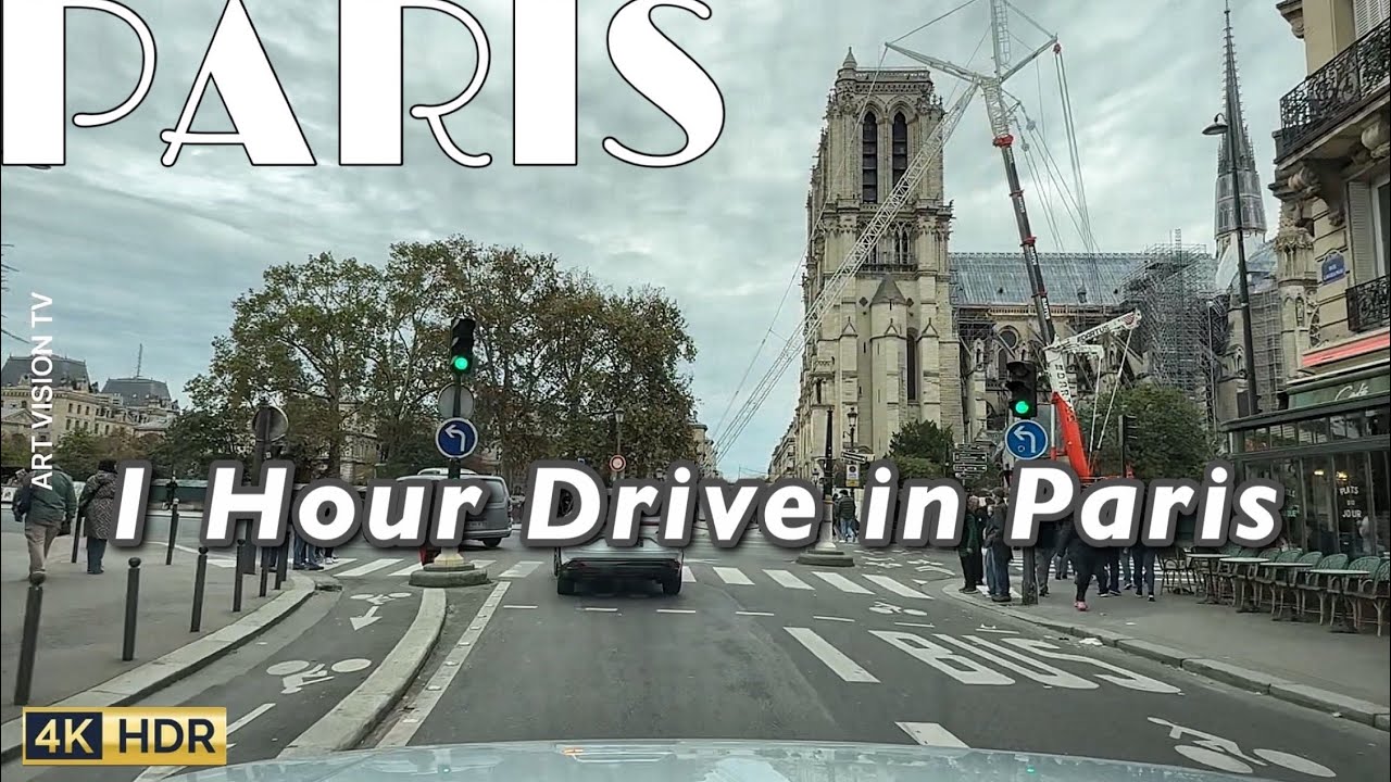 🇫🇷[Paris/France4K] "1 Hour Drive in Paris" (4K60F) 05/DECEMBER/2024 ...