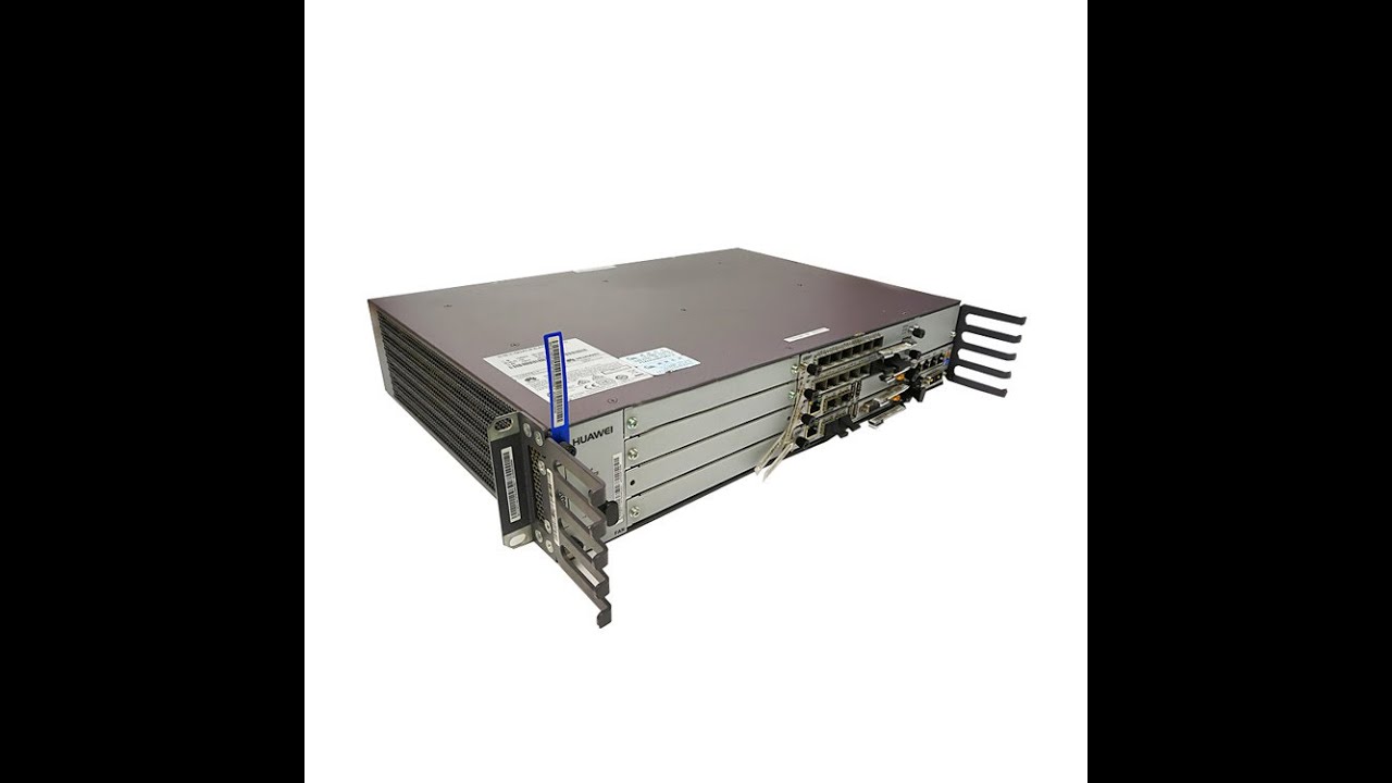 Installing and power on Huawei BBU 3910 - YouTube
