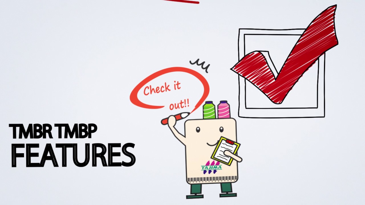 [ Embroidery machine ] TMBR-SC, TMBP-SC Promotional Video | Tajima ...