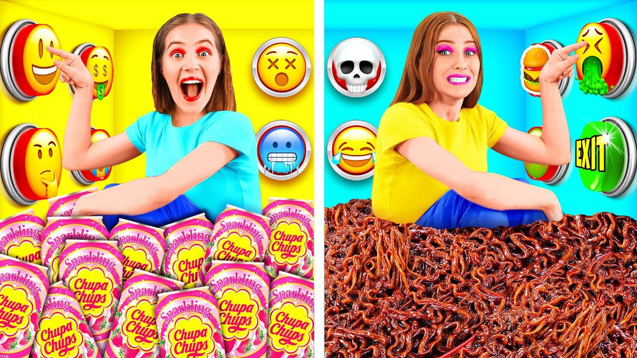 1000 Mystery Buttons Challenge Only 1 Lets You Escape | Special Mystery ...