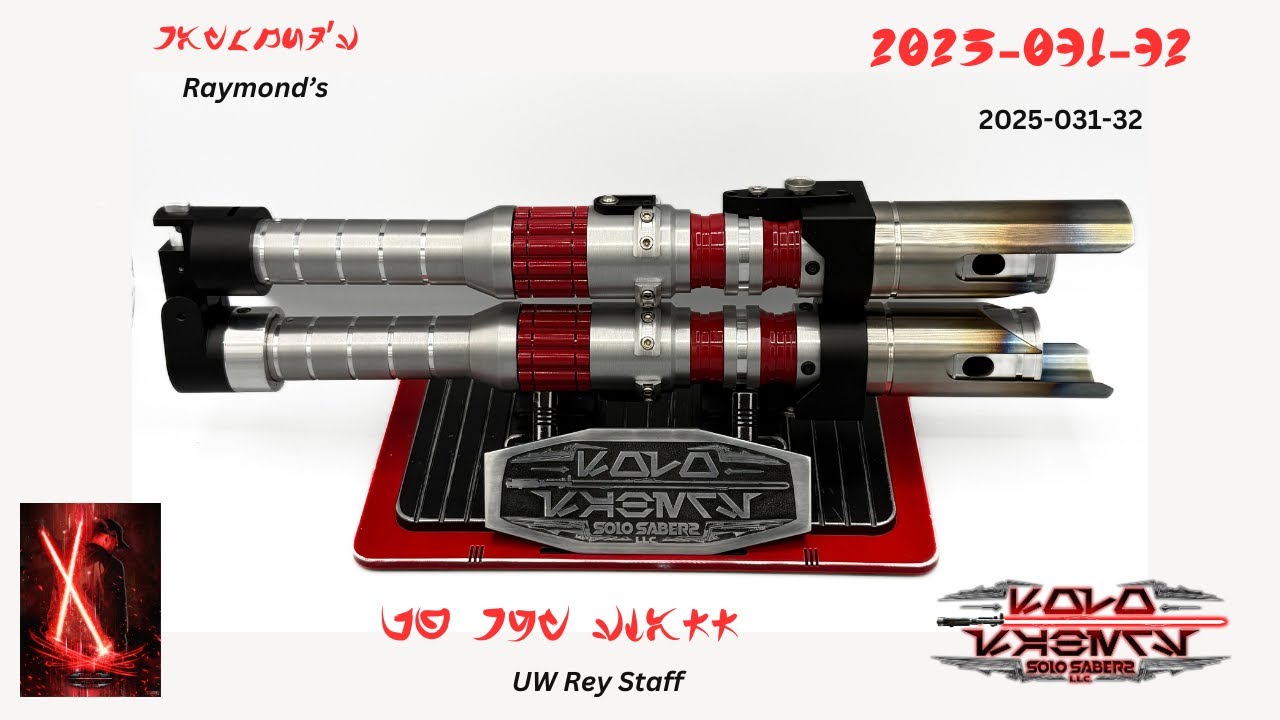 Raymond's Ultimate Works Rey Staff Neopixel Lightsaber with CFX Boards ...