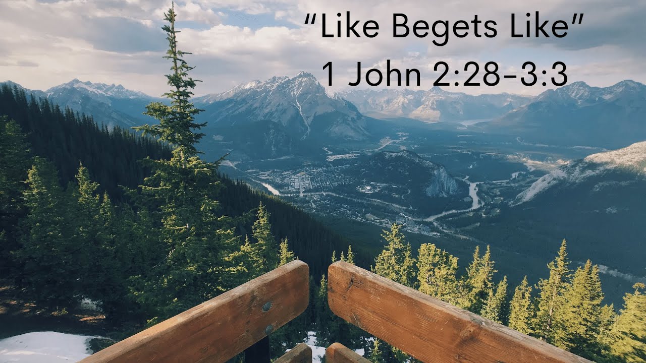 “Like Begets Like” 1 John 2:28-3:3 - YouTube