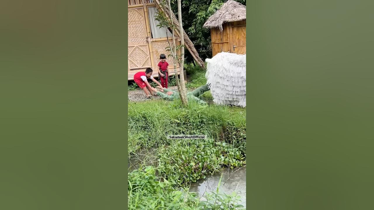 Ngakak🤣 Bocil DiKerjain CAN MACANAN Laporan Ke Pak Hansip Malah Digigit - YouTube