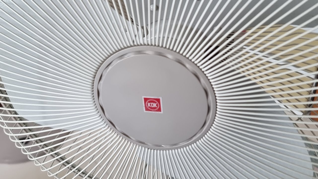 How to clean your KDK stand or wall-mounted fans - YouTube