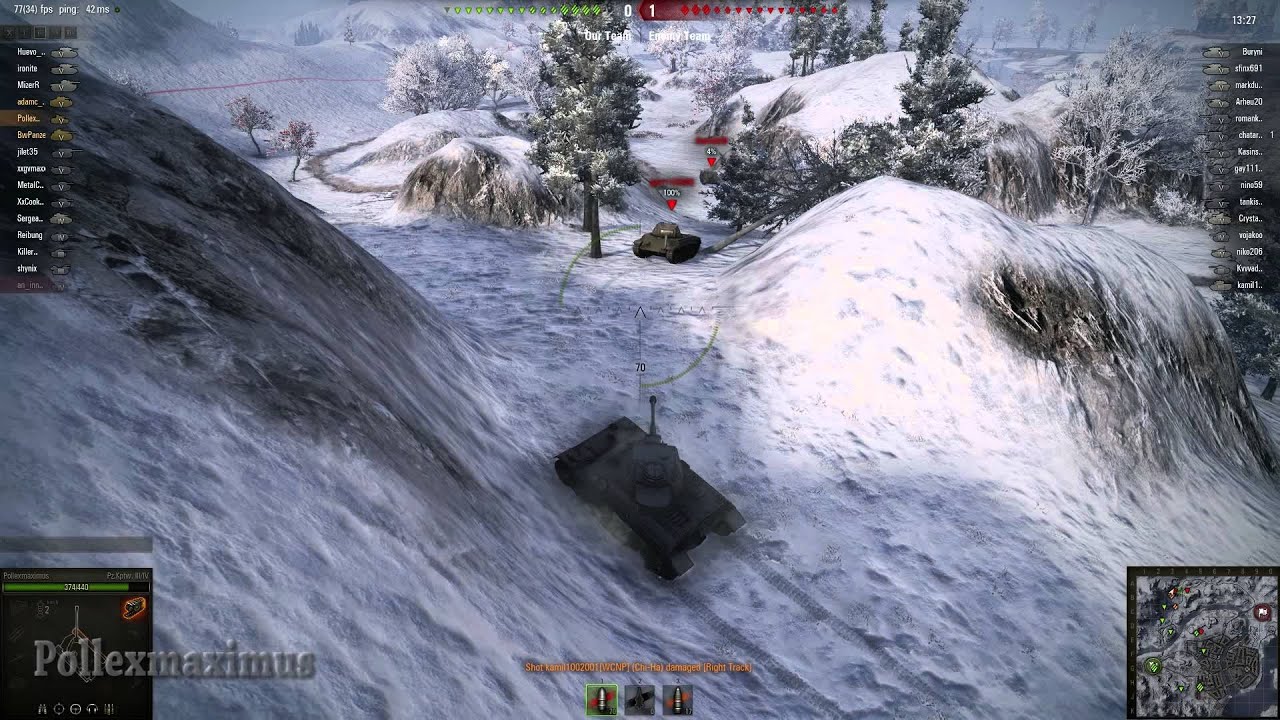 World of Tanks (360° tank spin) - YouTube