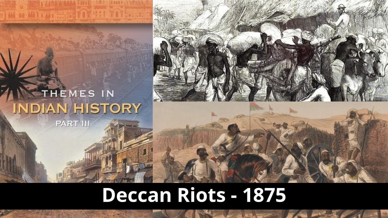 History - Deccan Riots 1875 | NCERT | Theme - 3 | #UPSC #IAS # CDSE # ...