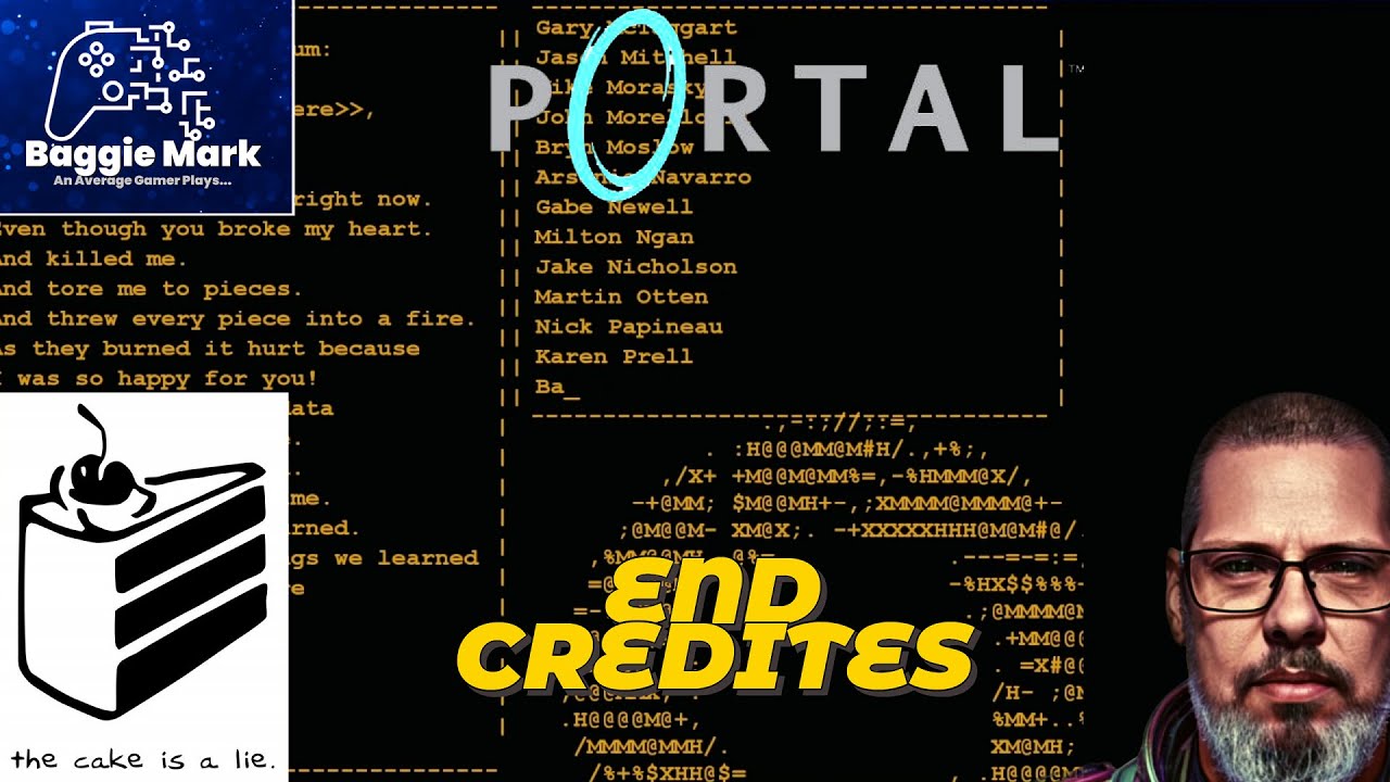 Portal - Part 6 - The End Credits Song - YouTube