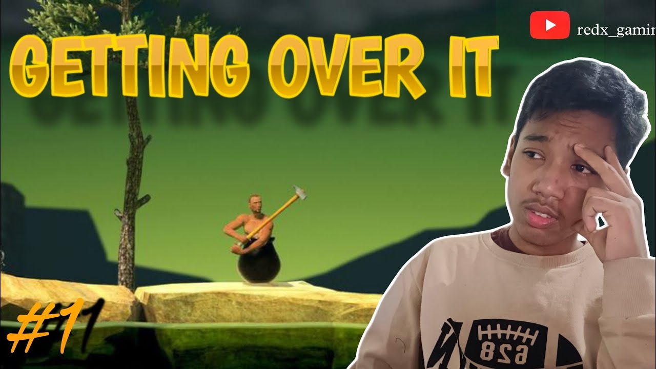 GETTING OVER IT | ALMOST BROKE MY MOUSE | FUNNY GAMEPLAY 😃🤣 - YouTube