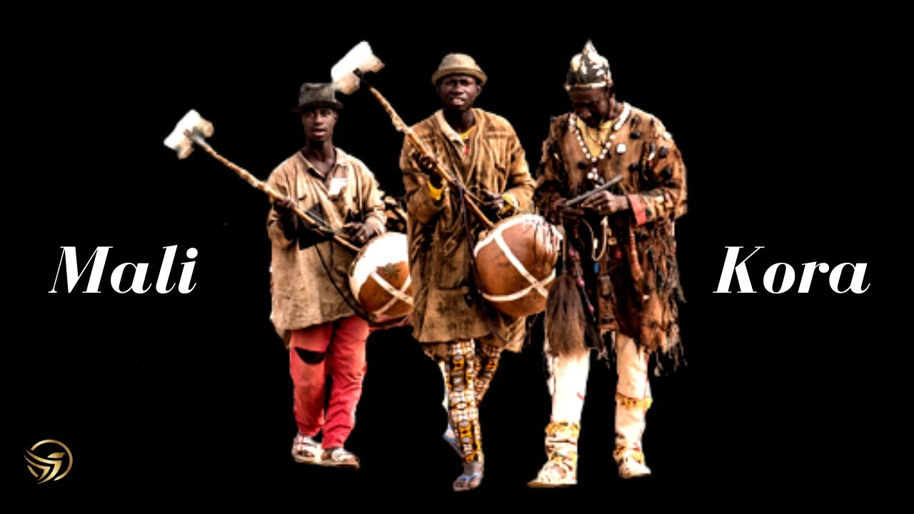 Relaxing Music -- African Kora Music - Stress Relief Mix - No copyright ...