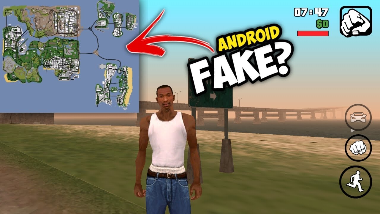 GTA MIXED ANDROID FAKE?? - YouTube