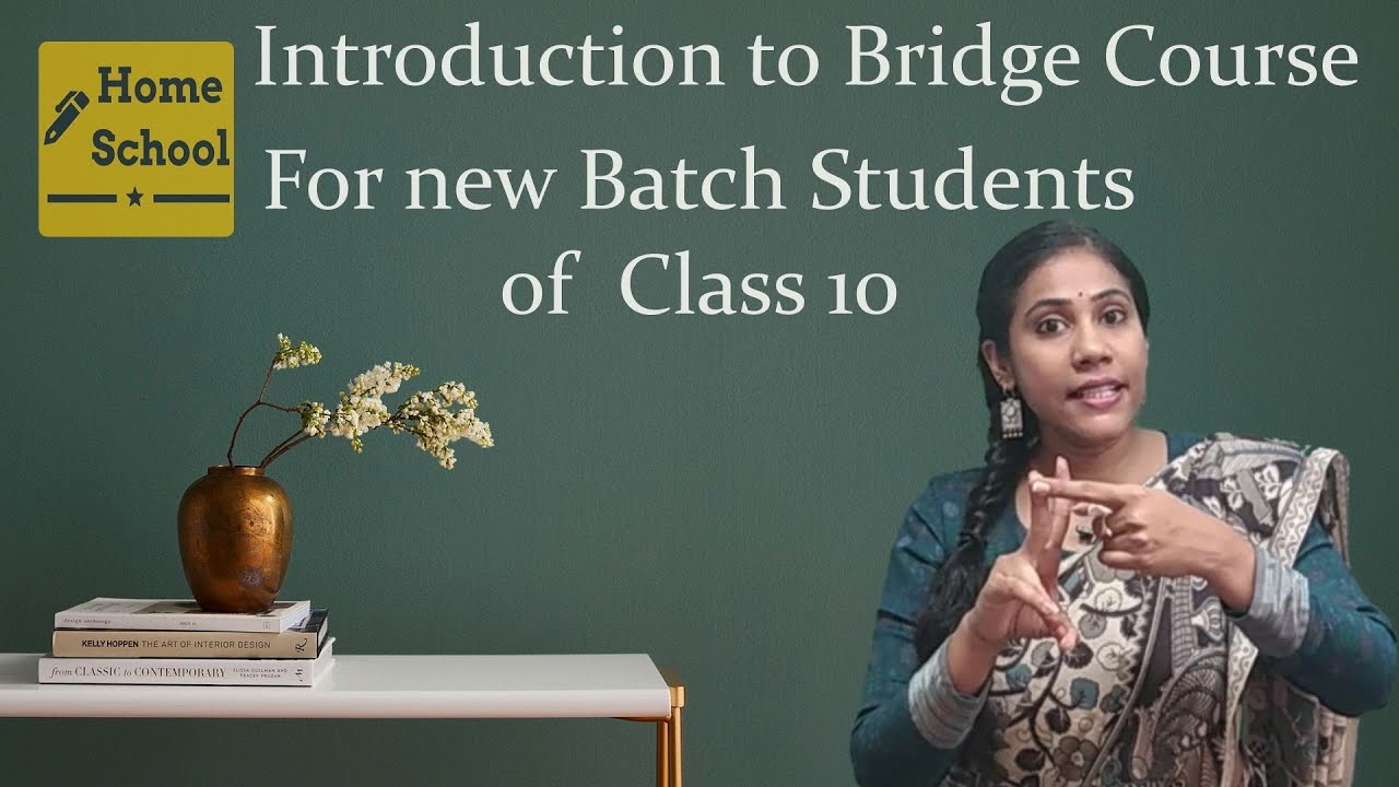 Science Bridge Course for Class 10 - Introduction - YouTube
