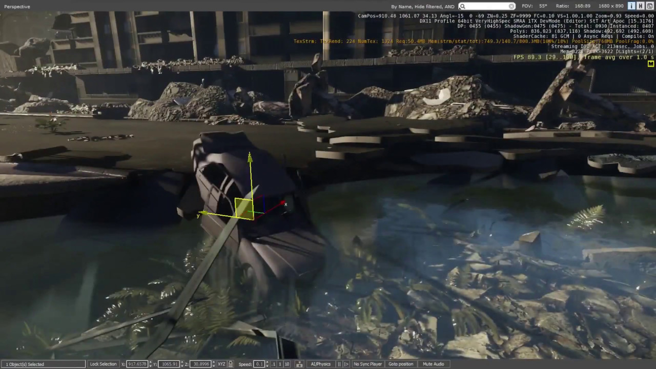 Post-apocalyptic City CRYENGINE 3.6 - YouTube