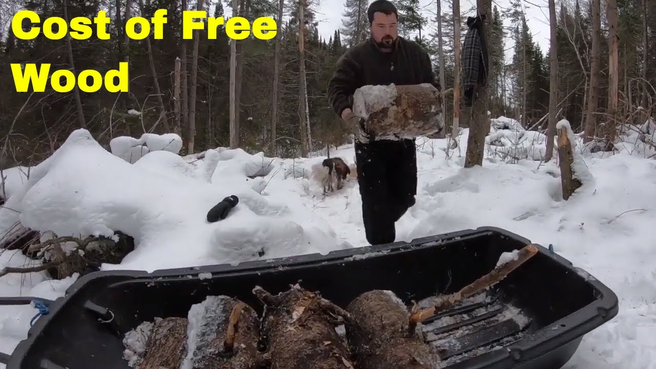 How to Gather Firewood Over Rough Terrain - YouTube