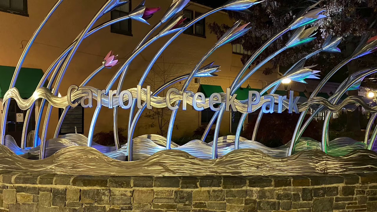 Boat Light Show At Frederick Maryland - YouTube