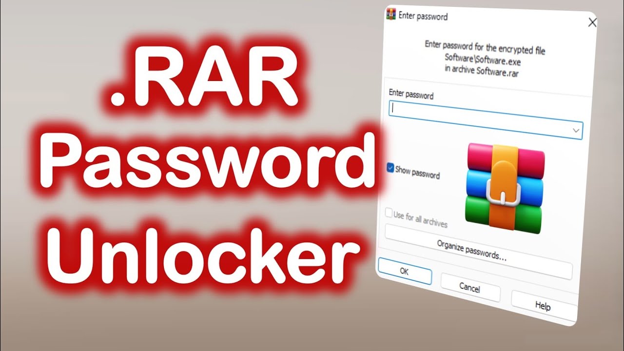 Best RAR Password Unlocker 2025 | Unlock RAR File Password Fast - YouTube
