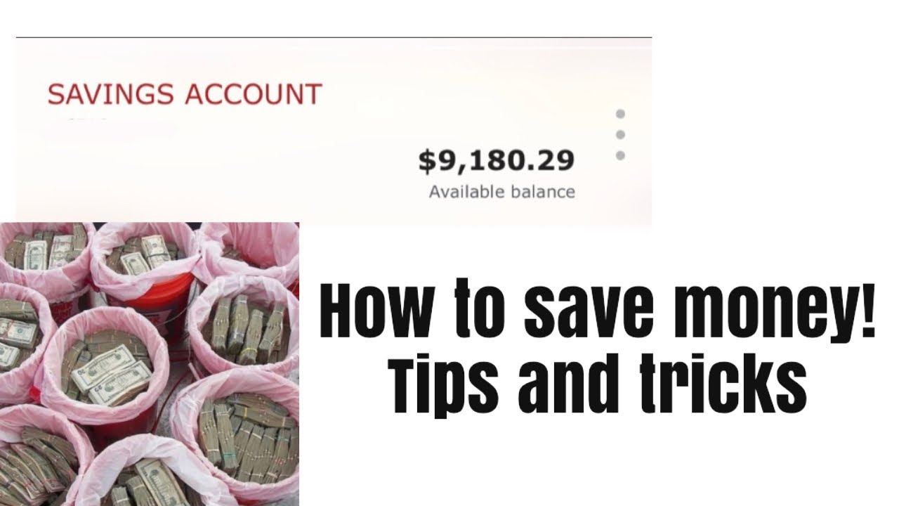 HOW I SAVE MONEY! TIPS AND TRICKS - YouTube