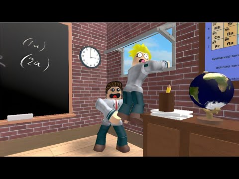 Koi Dekh lega Jaldi Kud | Escape School Roblox - YouTube