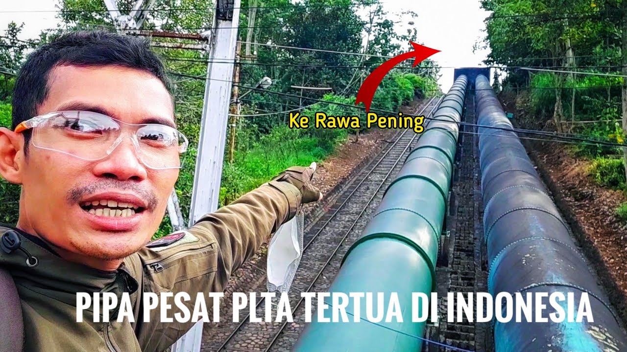 Pipa Pesat PLTA Jelok Dan Kolam Tando PLTA Timo - YouTube