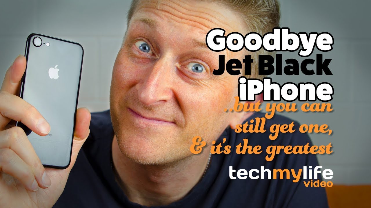 Greatest iPhone ever....Goodbye Jet Black iPhone - YouTube