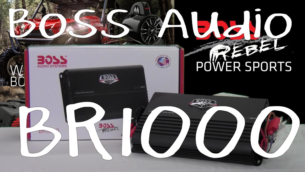 Boss Audio BR1000 - Out Of The Box - YouTube
