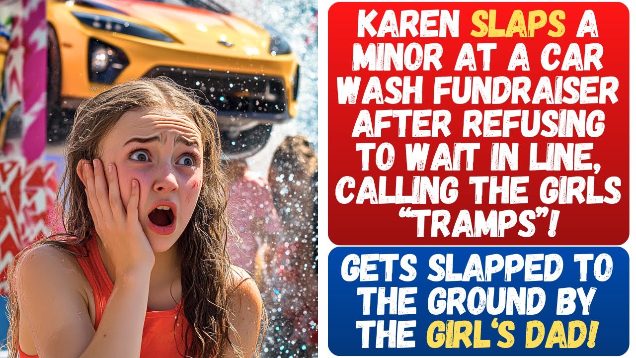 KAREN SLAPS TEEN GIRL AT CAR WASH FUNDRAISER! GETS SLAPPED BACK, FINED ...